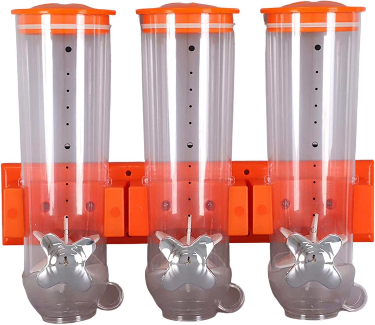 Amazon.com: bijoy Cereal Dispenser Wall, Triple Dry Food Dispenser ...