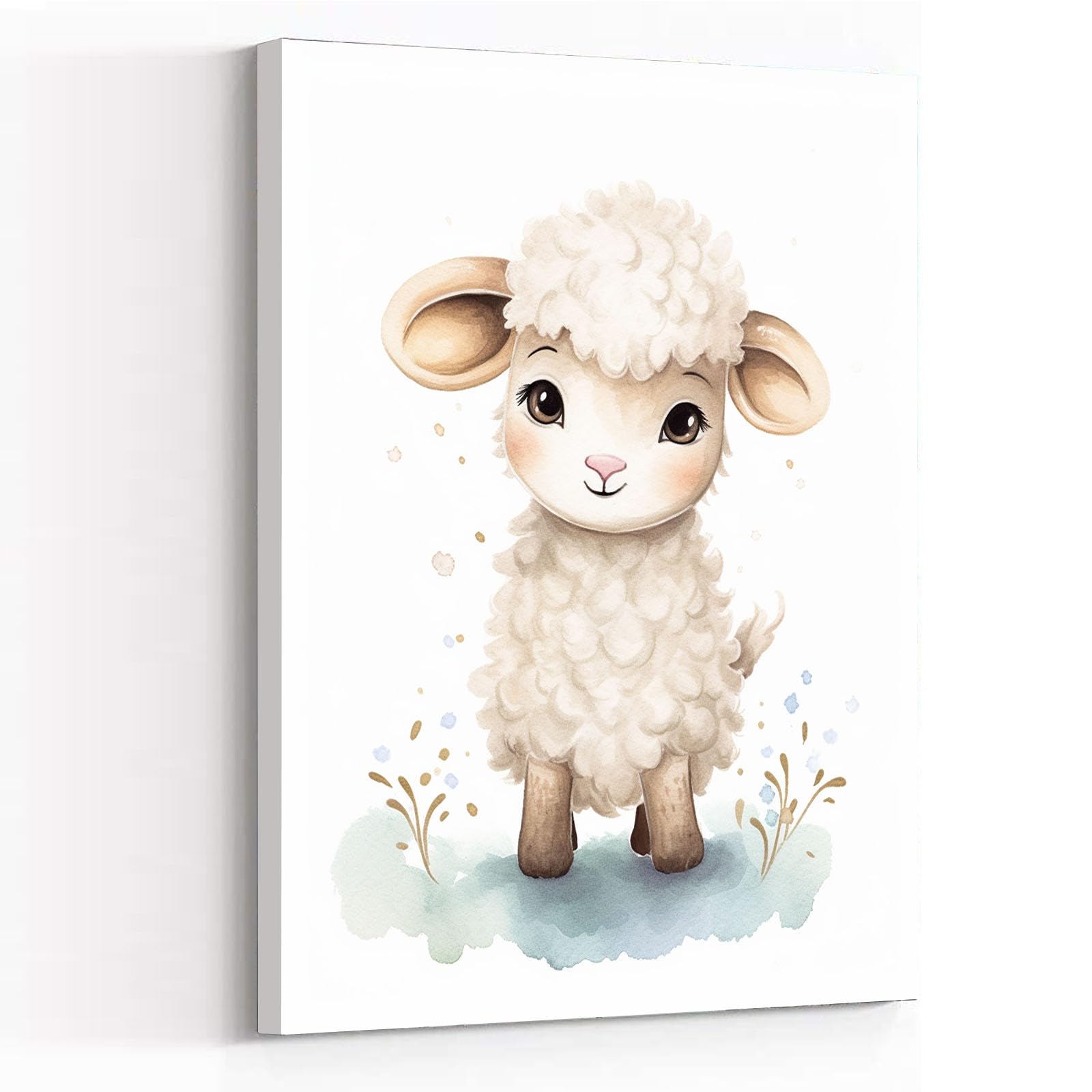 Cute Baby Sheep Drawing Beautiful New Baby Card Woolly's Baby