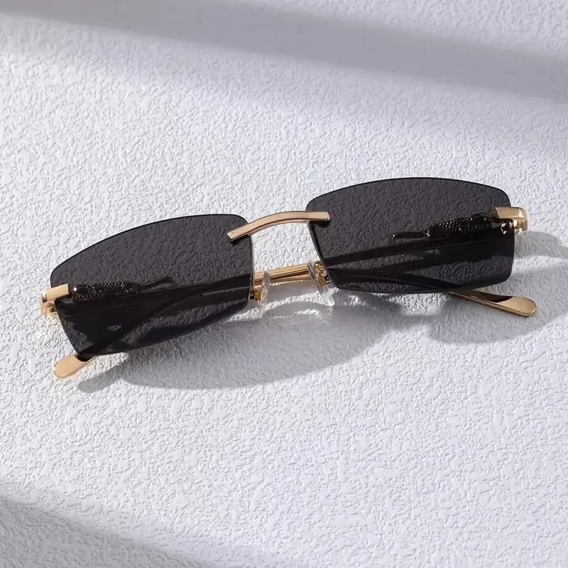 Buy VILEN RAY Mc Stan Rimless Men and Womens Sunglasses Retro Luxury ...