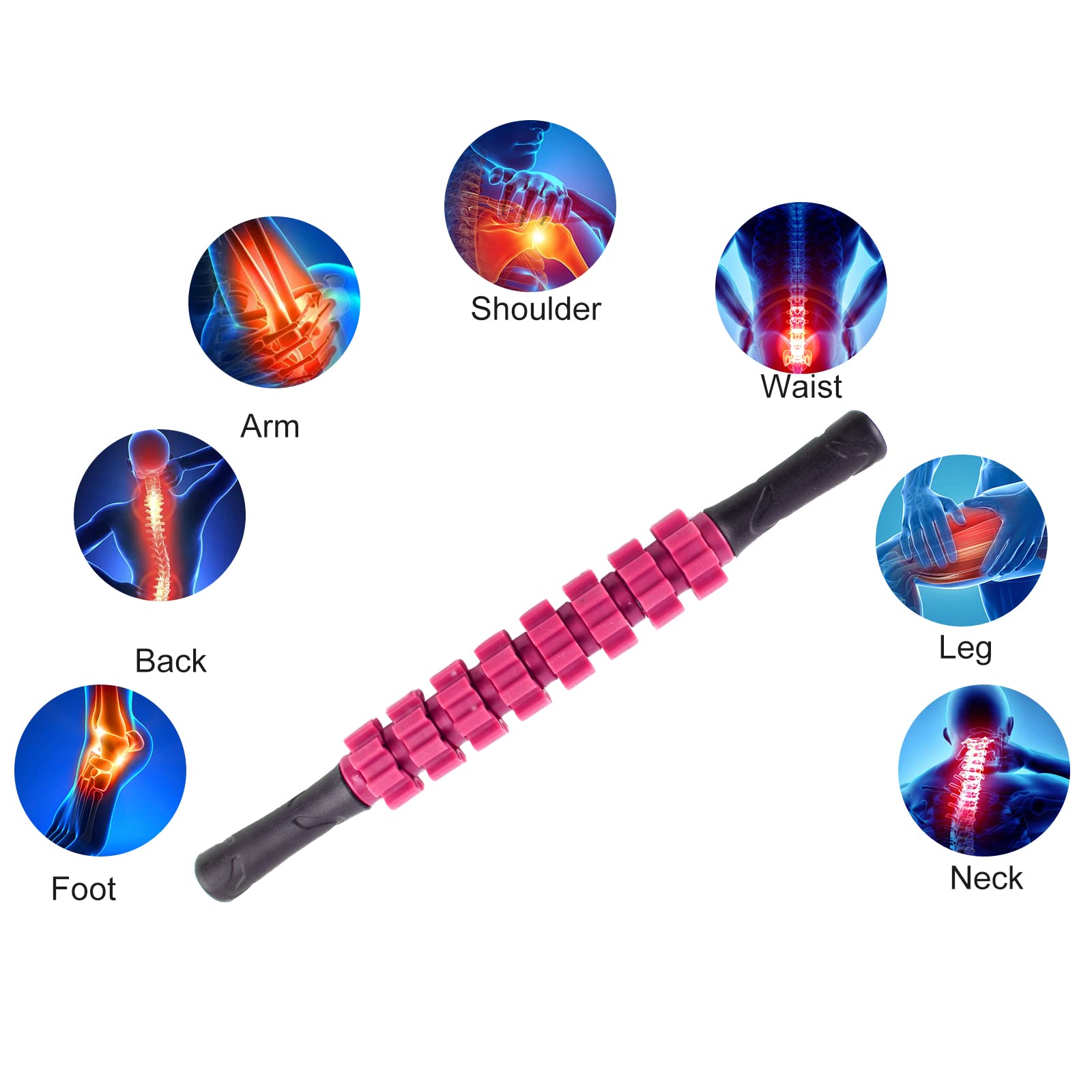 Snapklik.com : Muscle Roller Stick, Muscle Roller, Liposuction Massage ...