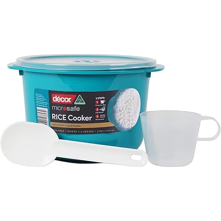 Sistema Microwave Rice Cooker | 2.6 L | Dishwasher Safe Small Rice ...