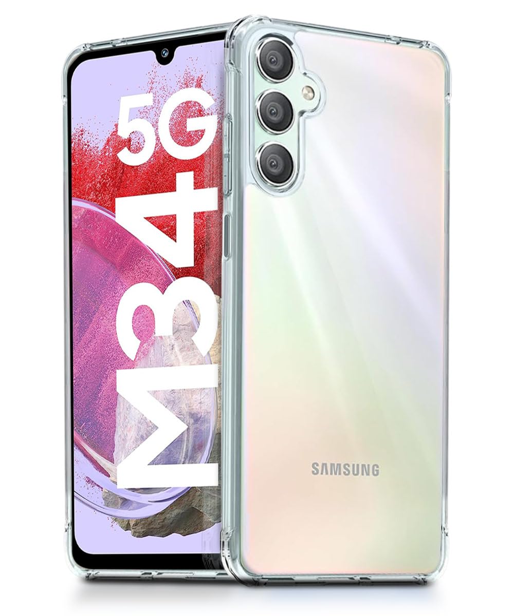 WOW IMAGINE Transparent Back Cover Case for Samsung Galaxy M34 5G | F34 ...