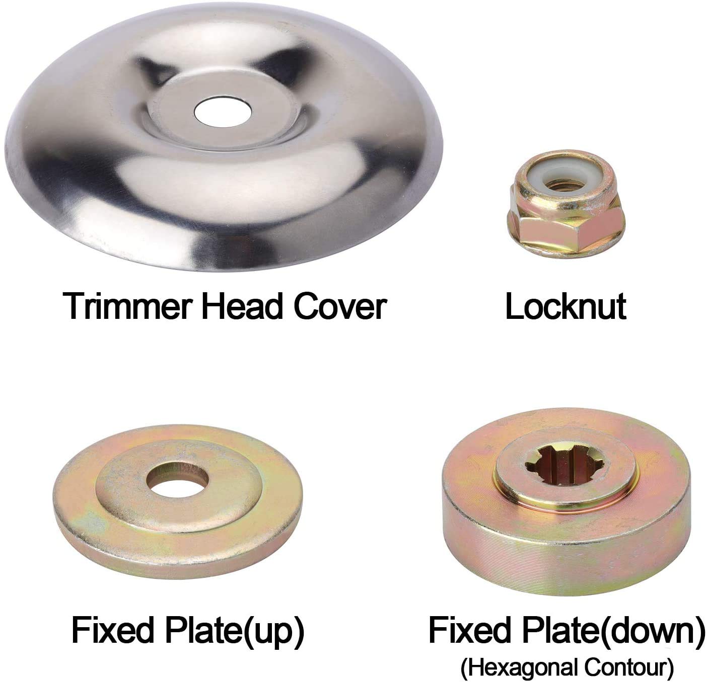 Snapklik.com : Trimmer Adapter Kit - 4 Piece Set For Weed Eater