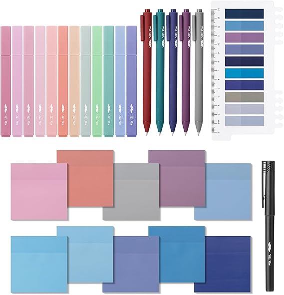 Amazon.com : Mr. Pen- Aesthetic Book Annotation Kit, 38 pcs, Aesthetic ...