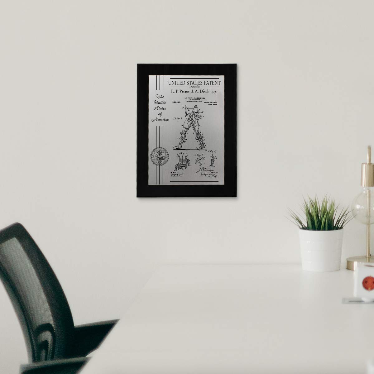Snapklik.com : Personalized Patent Plaque, Appreciation Gift For ...