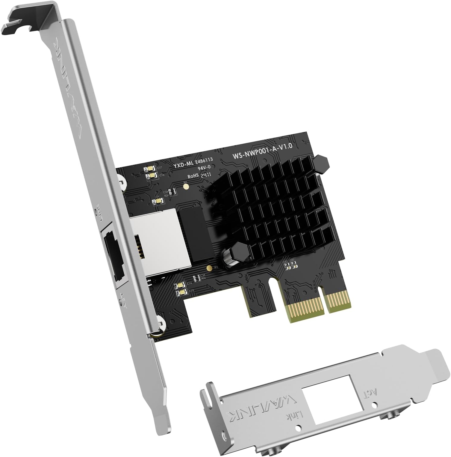 Amazon.com: PCIe Gigabit Ethernet Server Adapter with Broadcom ...