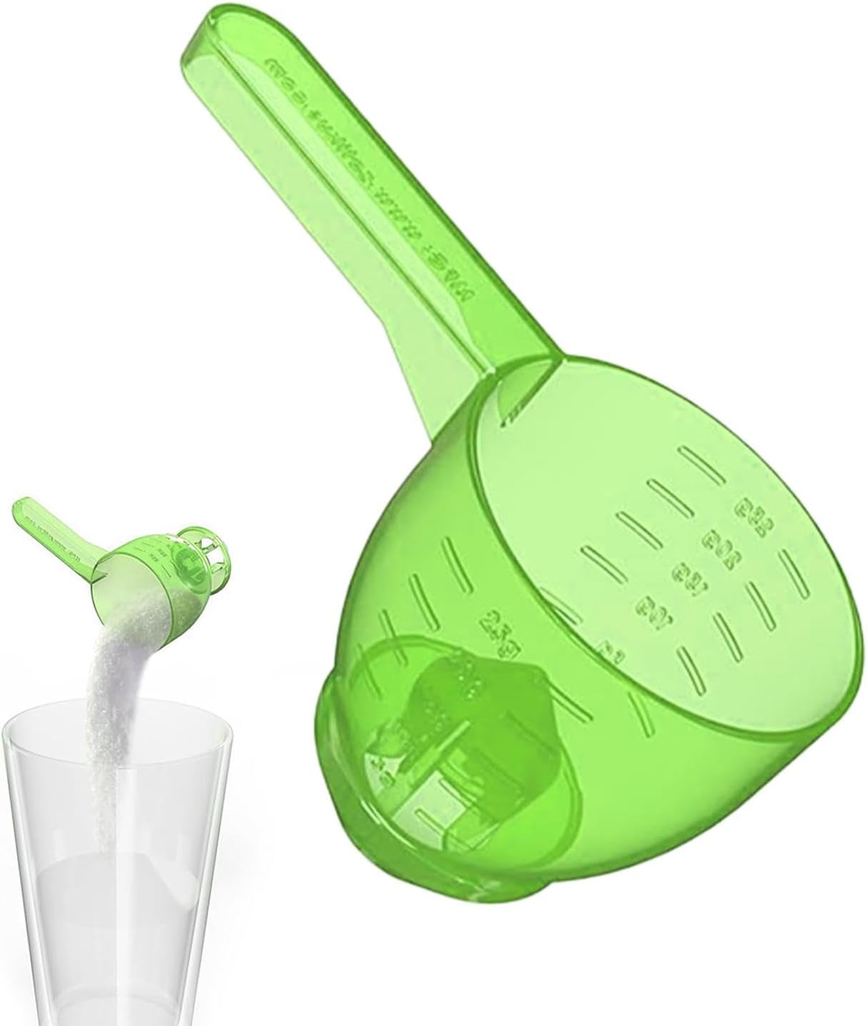 Measuring Scoop, Funnel Scoop for Powder, Convenient Measuring Spoon ...