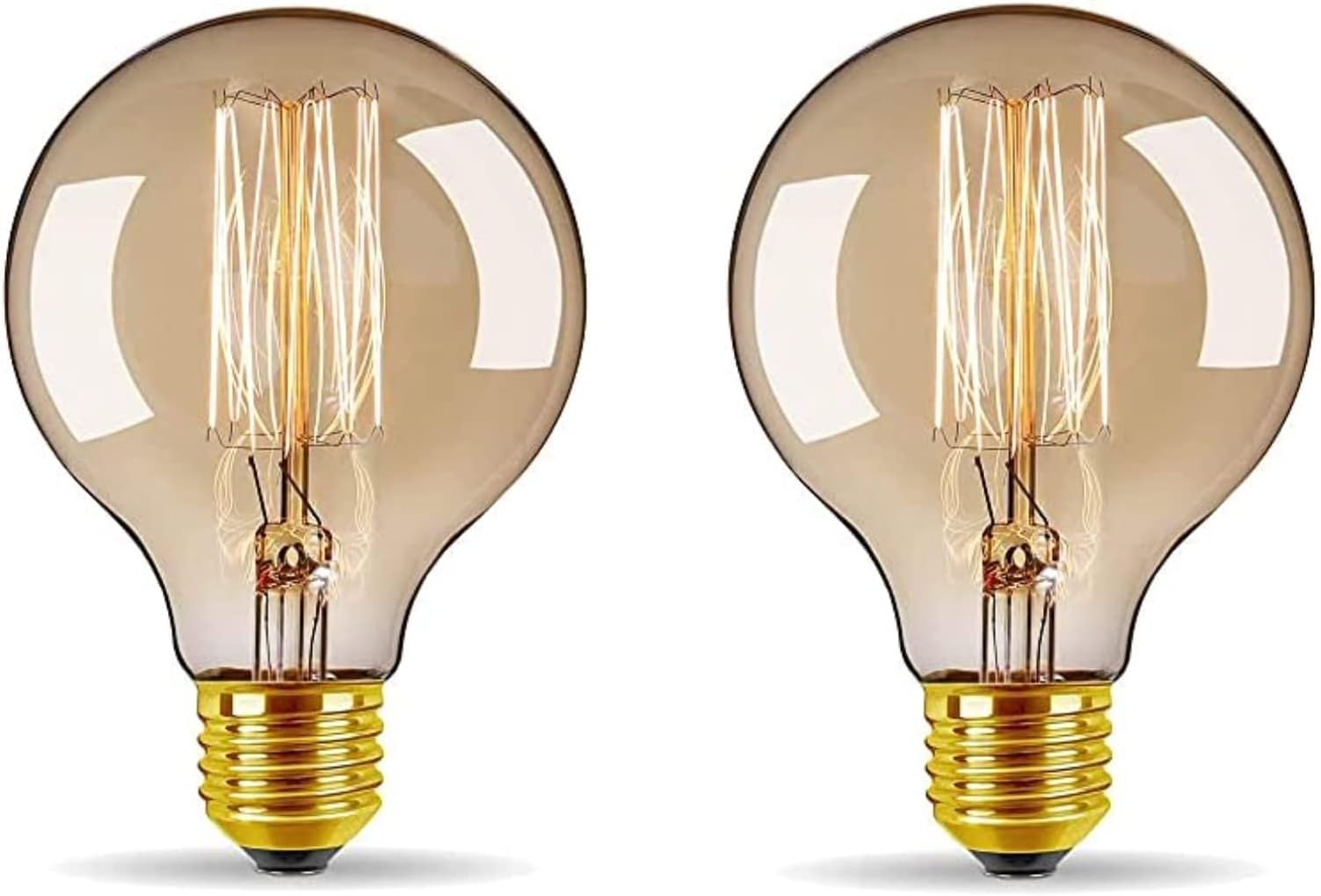 Buy Starry Night T45 40W Vintage Antique Light Bulbs, Warm White, E26 ...