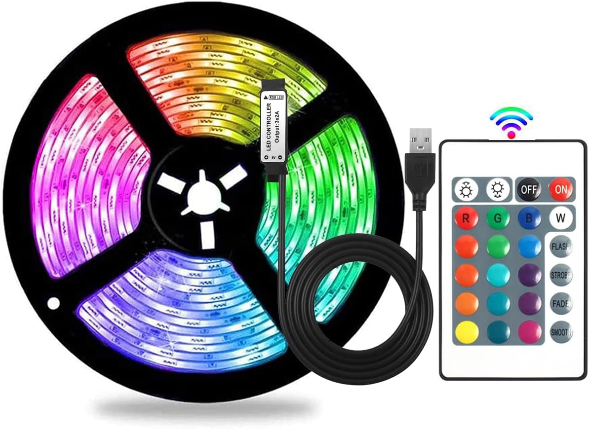 Mexllex LED Strip Lights 10M (1X10M) APP Control Colour Changing LED ...