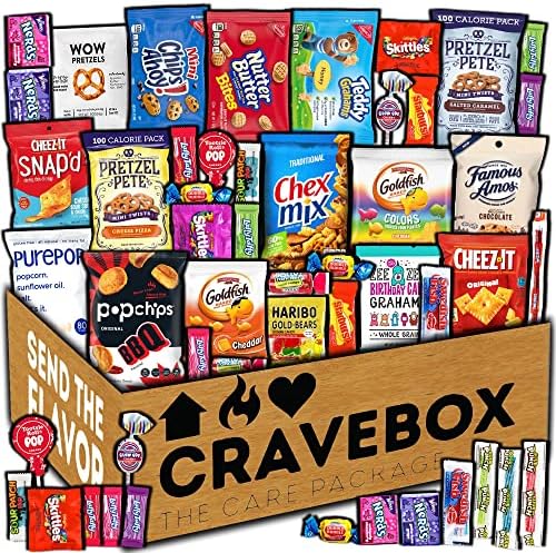 Amazon.com : CRAVEBOX Snack Packs Variety Box - Immerse Yourself in the ...