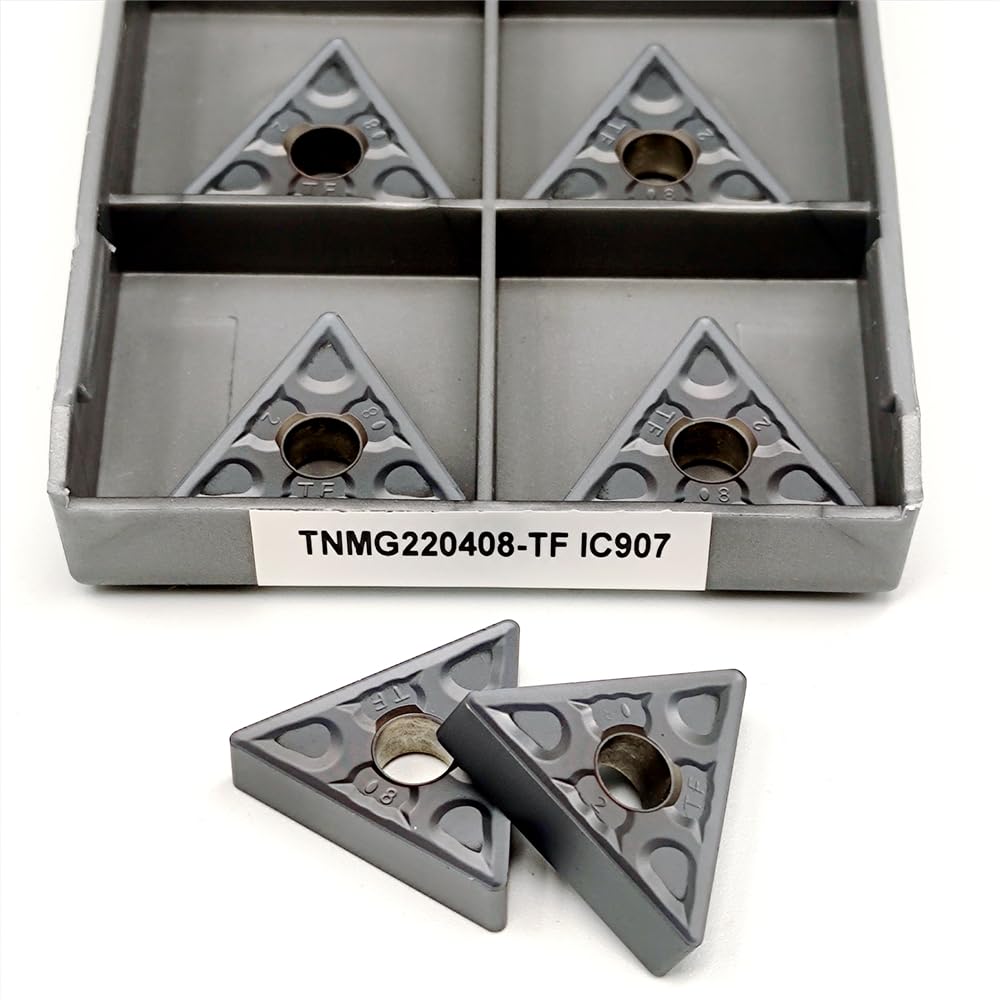 10Pcs TNMG220408 TF IC907 IC908 Carbide Insert Indexable CNC Milling ...