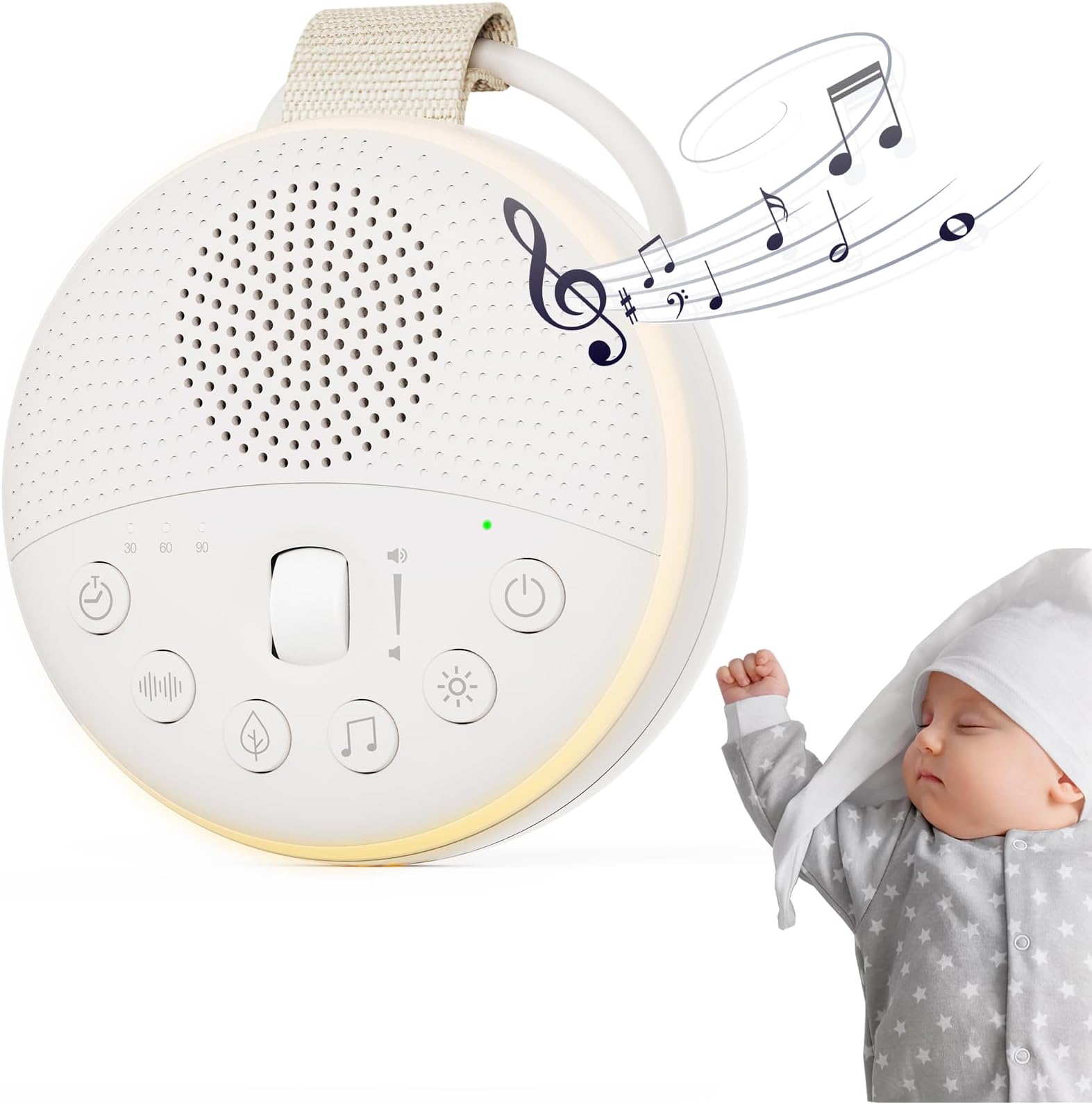 Amazon.com: White Noise Machine for Baby & Adults with 21 Relaxing ...