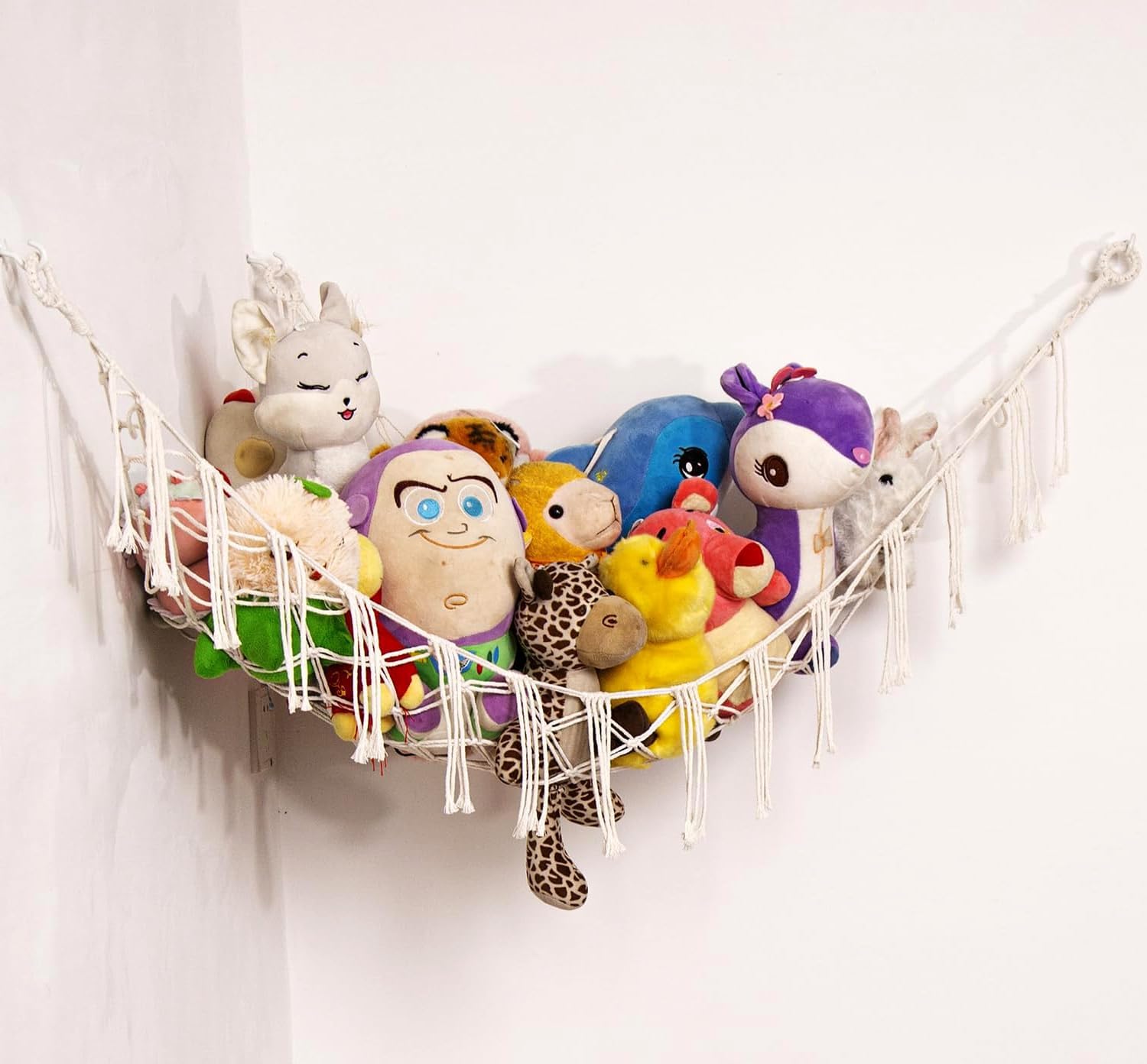 Amazon.com: Xiaheshu Macrame Stuffed Animal Net or Hammock Hanging Net ...