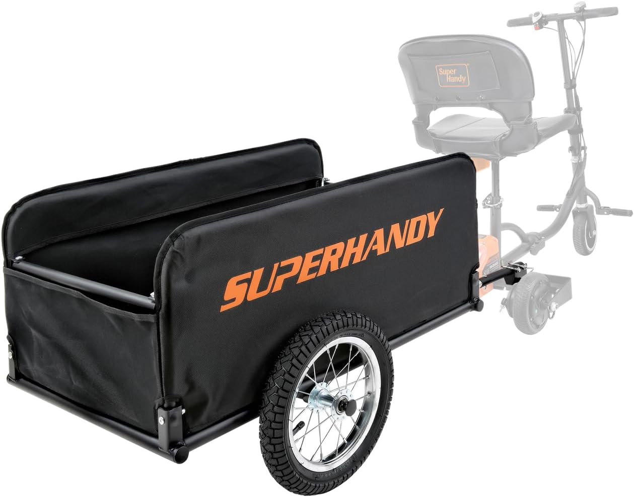 Amazon.com: SuperHandy Electric Tugger Cart & Heavy-Duty Garden Cart ...