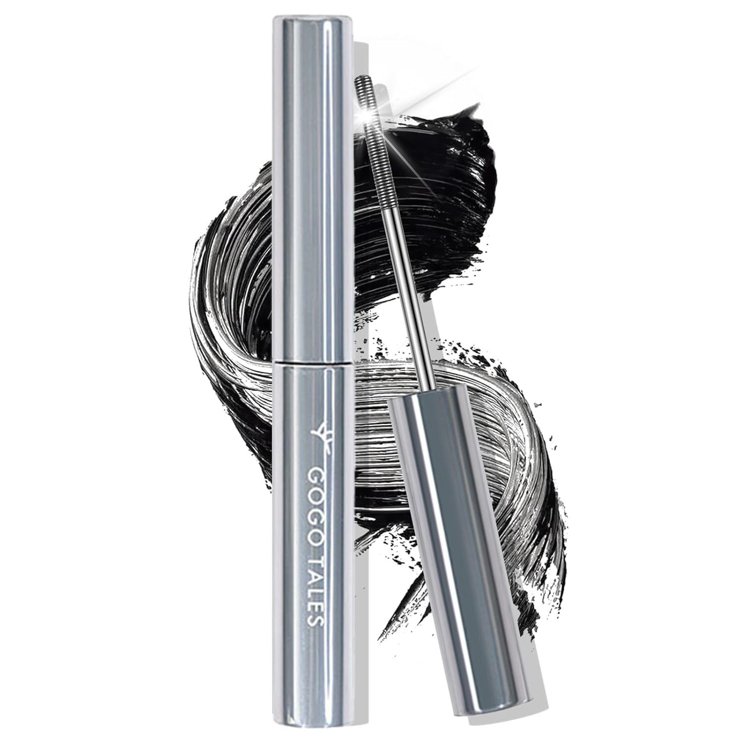 Amazon.com : Washable Metal Mascara, Silver Wand Mascara, Spiral Metal ...