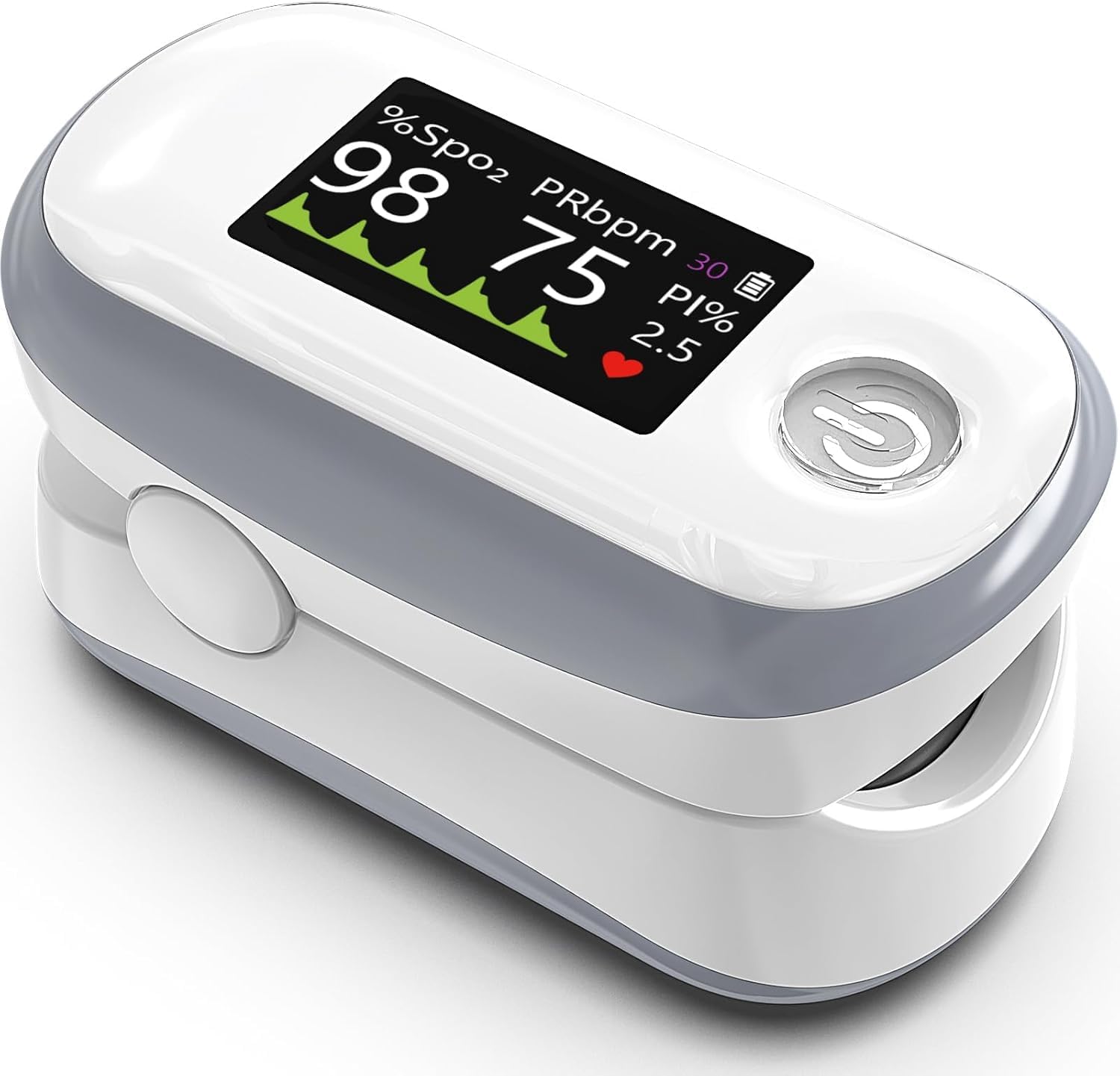 Biomedintech Fingertip Pulse Oximeter with Bluetooth, Blood Oxygen ...