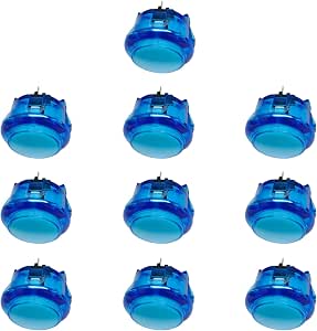 Amazon.co.jp: 10PCS Arcade Push Button Video Game Console Start CION ...