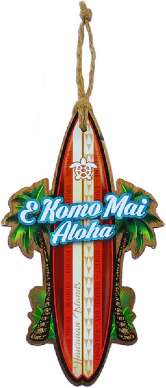 Amazon.com: Do not Disturb Welcome Hawaii Surfboard Door Knob Hanger ...