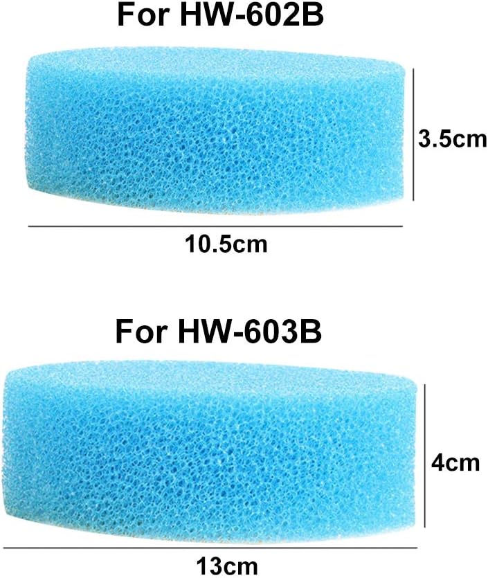 MOVKZACV Aquarium Filter Sponge Open Cell Foam Sheet Bio Sponge Filter ...