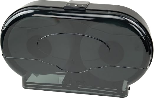 Amazon.com: Winco TD-220 Double Roll Jumbo Toilet Paper Dispenser Black ...