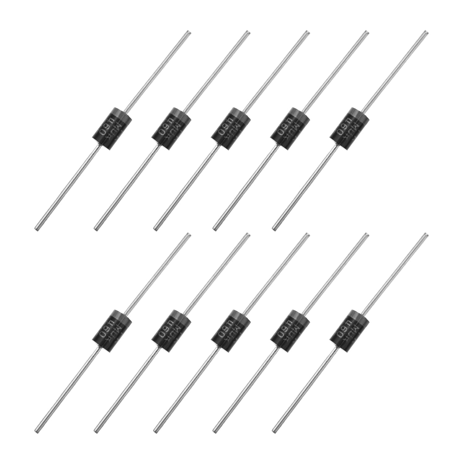 Snapklik.com : 20Pcs MUR460 Rectifier Diode 4A 600V Axial Electronic ...