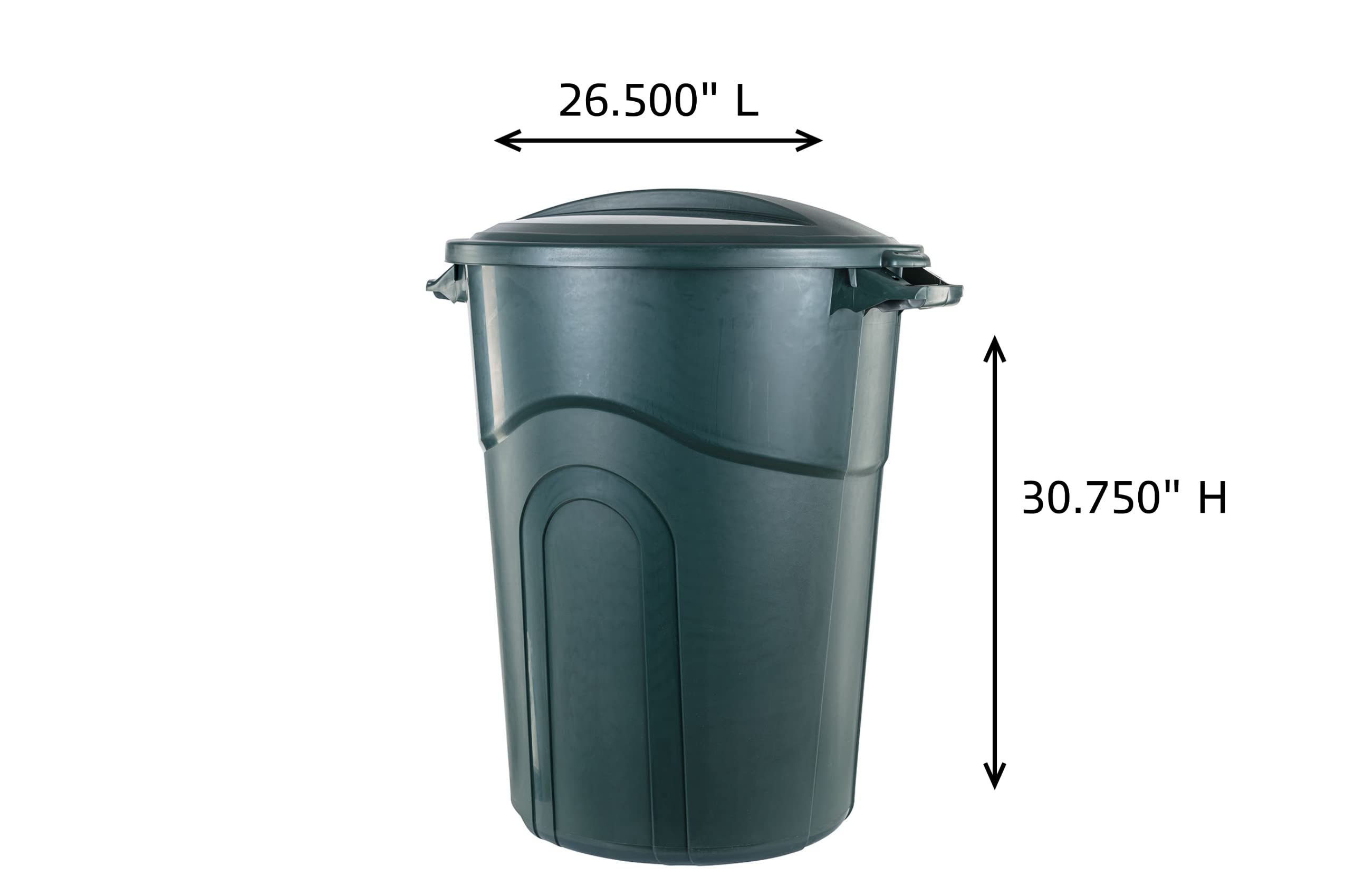 Snapklik.com : United Solution ECOSolution 32 Gallon Garbage Can, ECO ...