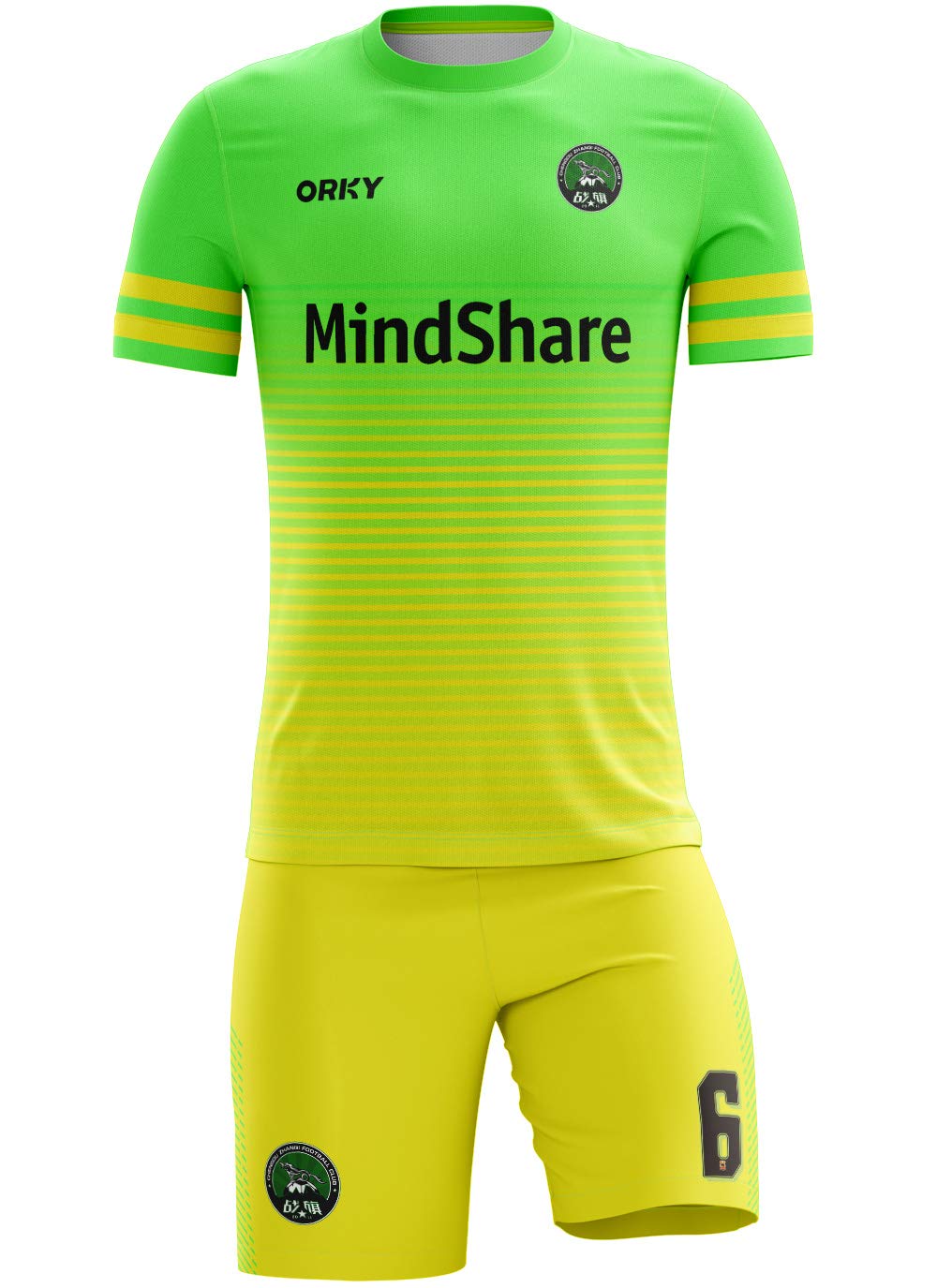 Orky Personalized Soccer Jersey Short Men Customize Name Number Logo ...