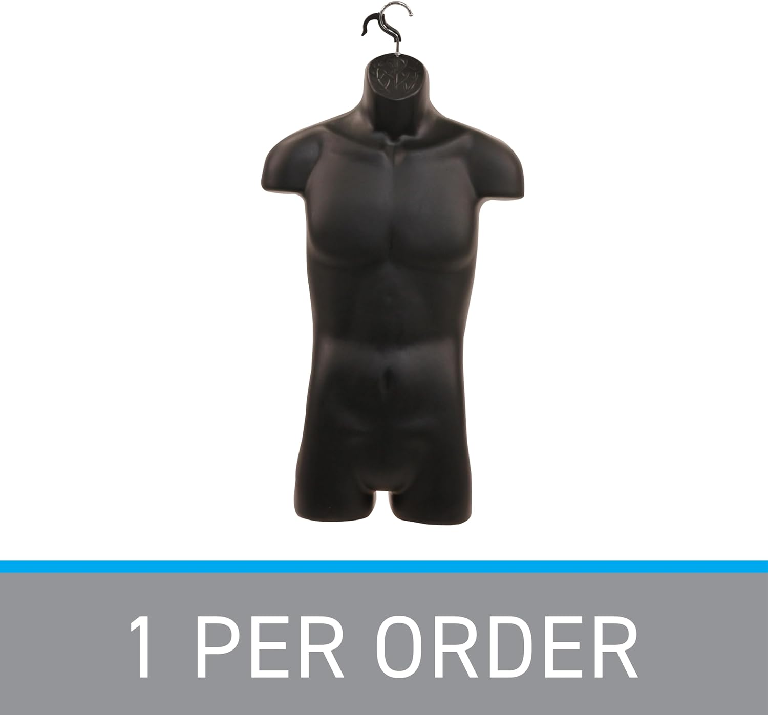 Shatterproof Black Male Torso Form - Taille S-L - Maroc | Ubuy