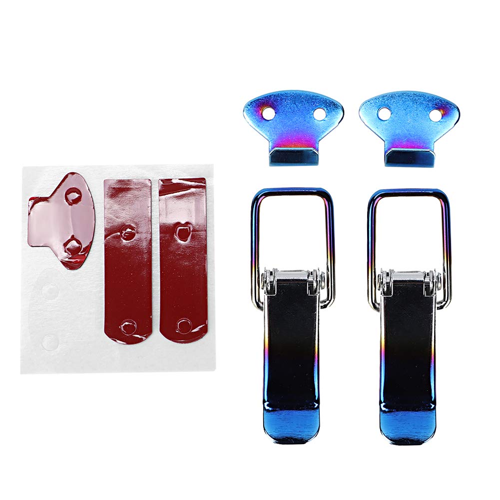 Amazon.com: Hood Lock, Universal Car Hood Lock Clip Quick Clamp Hook ...