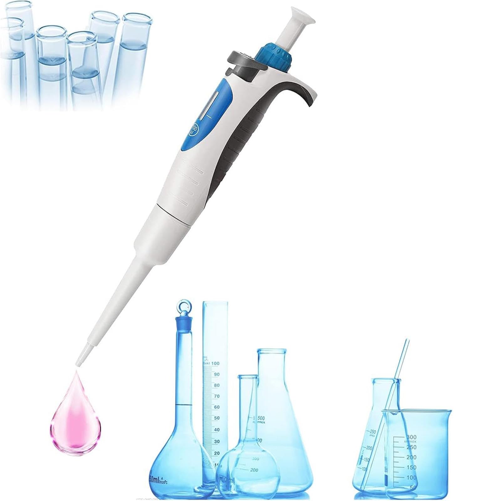 Buy Single Channel Lab Pipette, Scientific Lab Micropipette, Manual ...