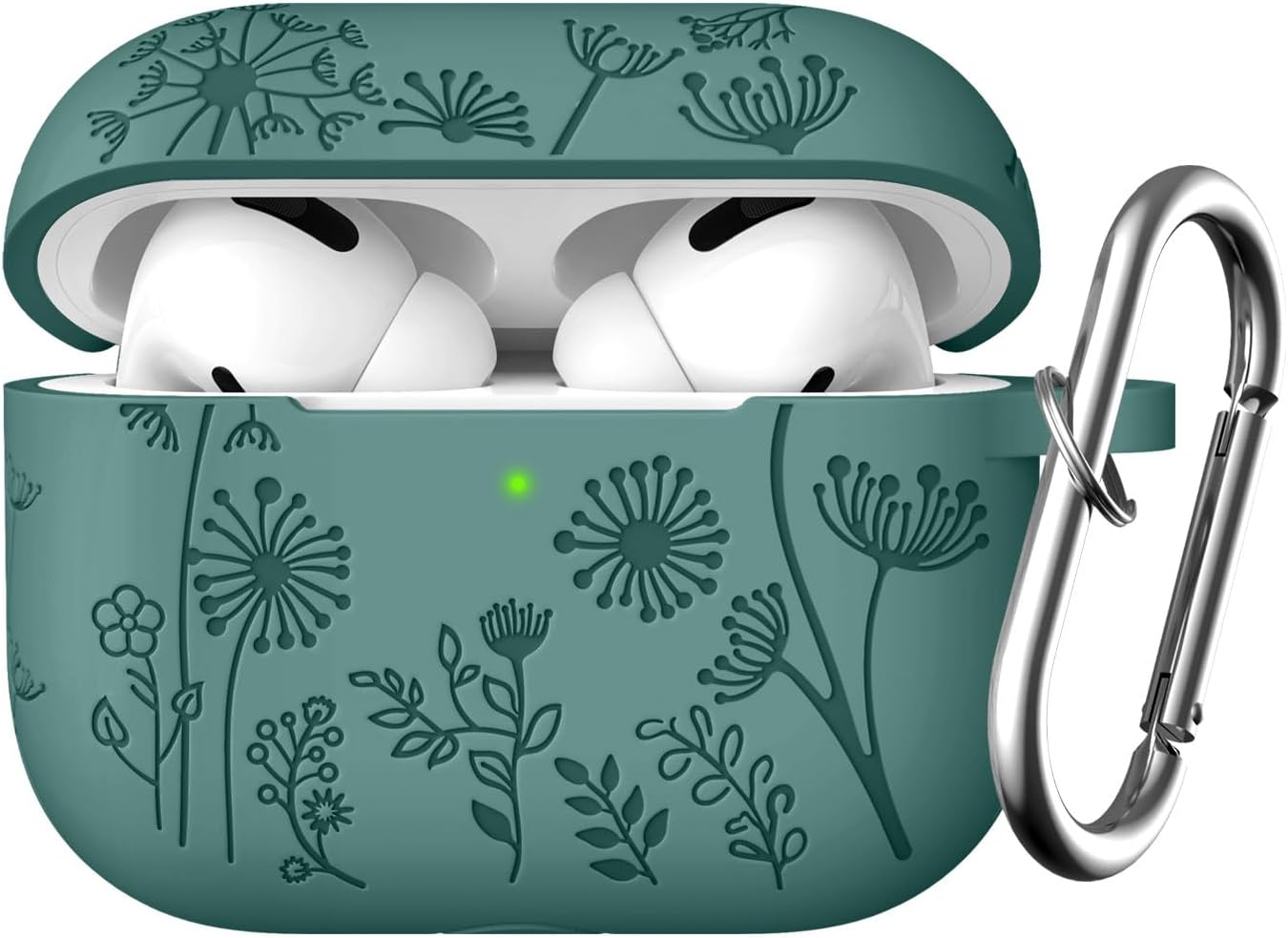 Flower Engraved Case for AirPods Pro 2 Case Cover & Airpod Pro Case ...