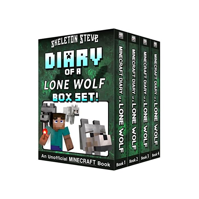 Buy Diary of a Minecraft Lone Wolf BOX SET - 4 Book Collection 1: Unofficial Minecraft Books for ...