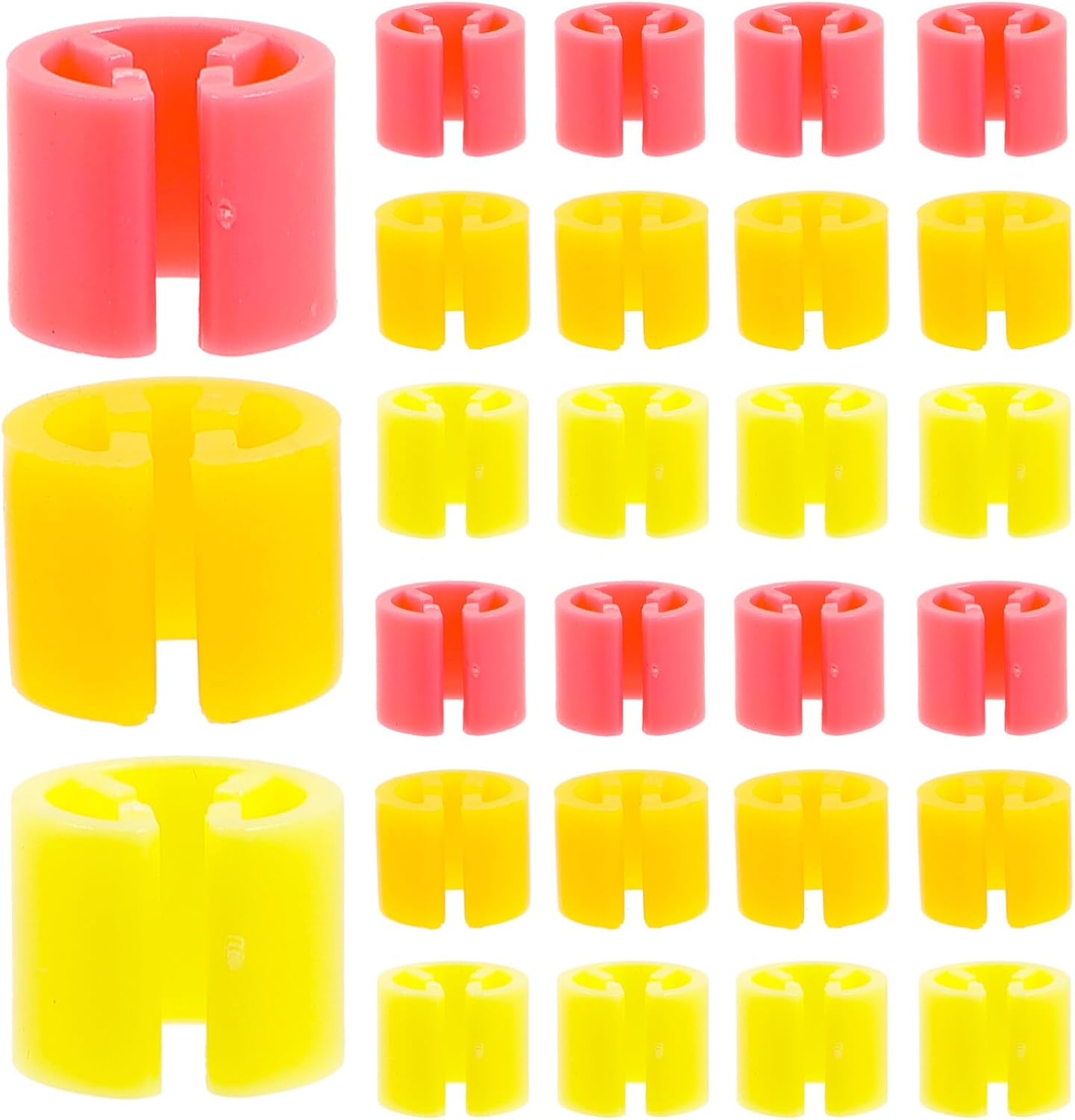 Amazon.com: 300pcs Clothing Tag Buckle Light Hanger Colored Tabs Tools ...