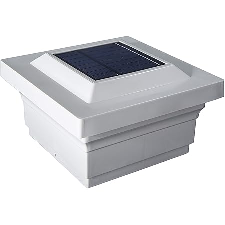 Classy Caps SL214B Aluminum Imperial Solar Post Cap, 5 x 5, Black ...