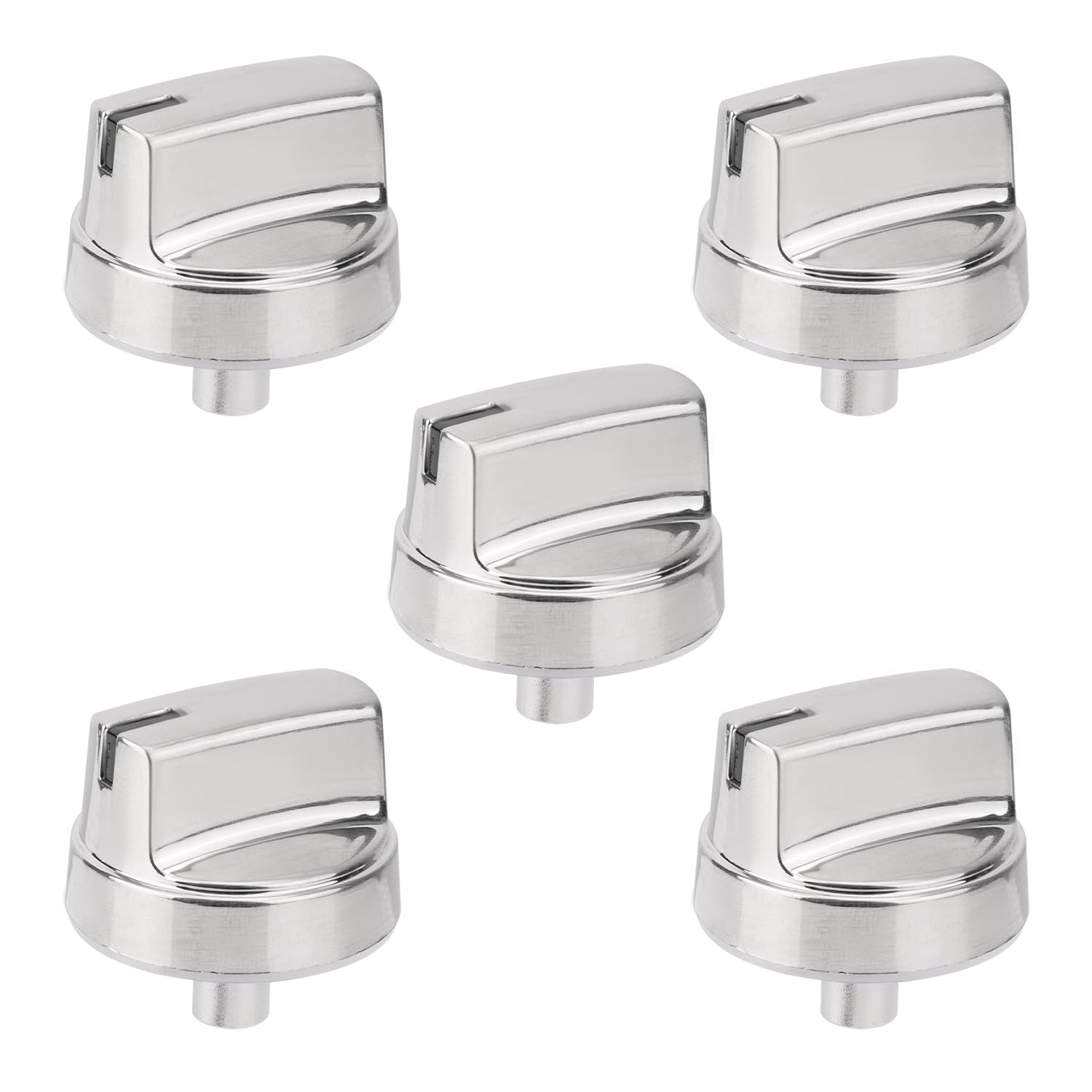 5pcs Stove Knobs Replacements, Gas Stove Knobs Replacements Profile ...