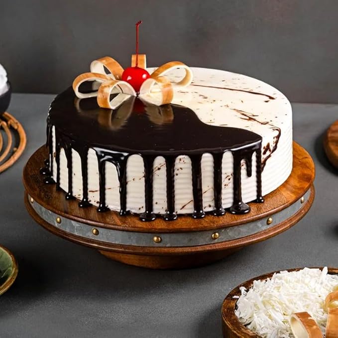 Bakingo Delicious Silky Smooth Fresh Chocolate Vanilla Eggless Cake For ...