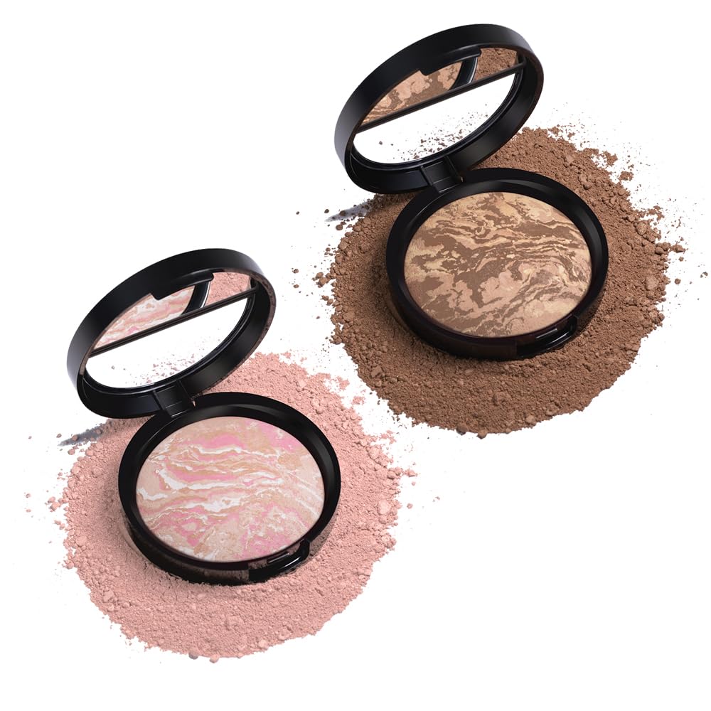 Amazon.com : Generic Balance AND Brighten Foundation ＆ Contour Bronzer ...