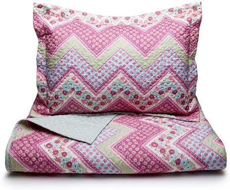 Amazon.com: Steve Madden Tabitha Quilt Set, Twin : Home & Kitchen