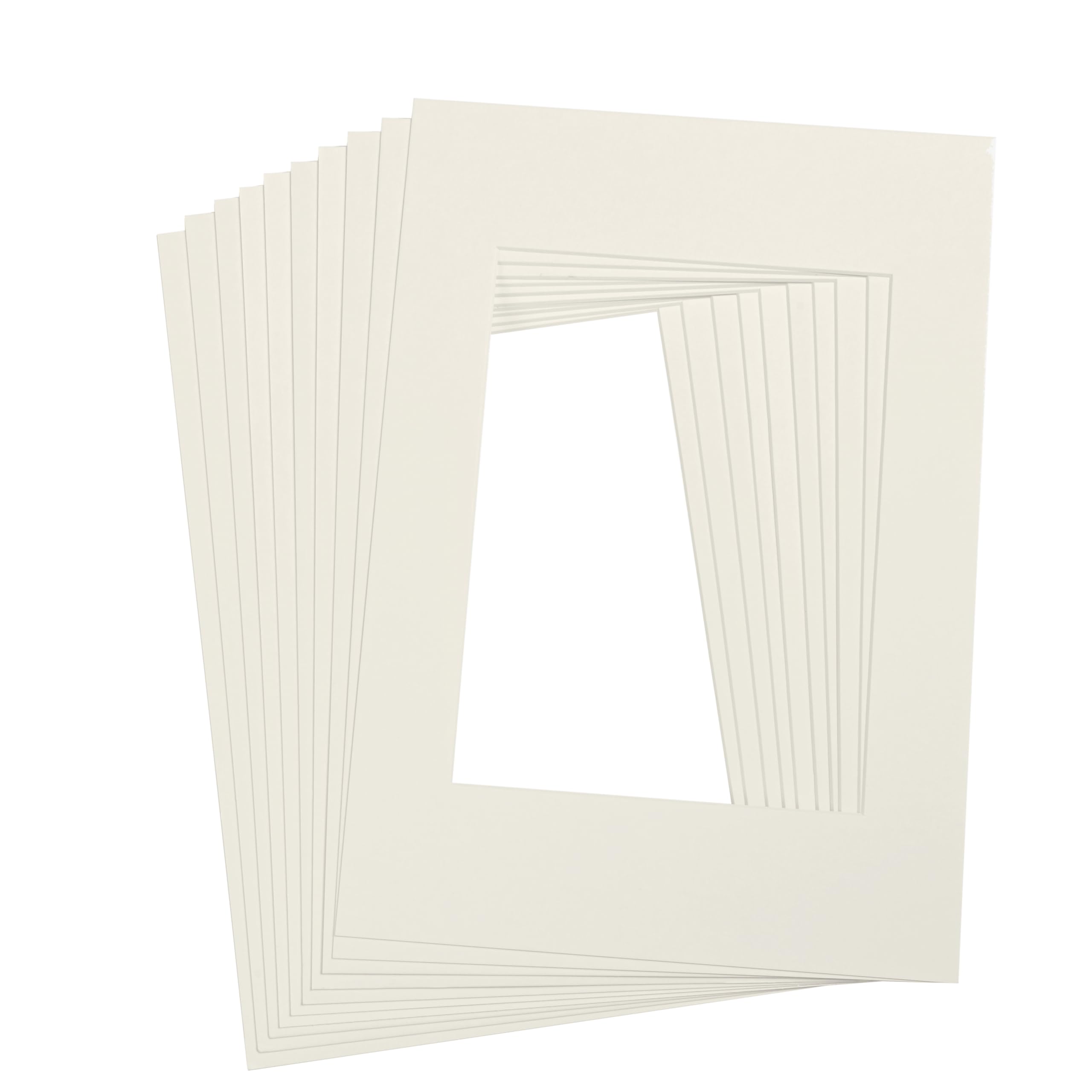 Donmills White/Cream Picture Photo Frame Mounts Mats, A3 Frame for ...