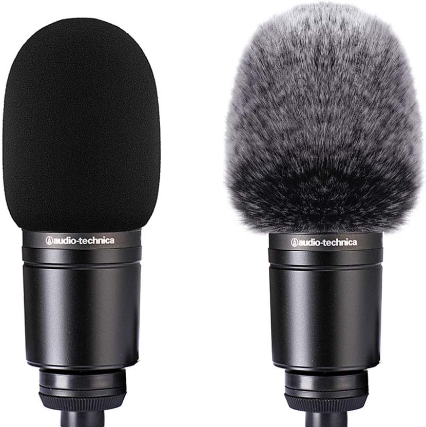Amazon.com: Kicada 12 Pack Foam Microphone Windscreen, Black Mini Mic ...