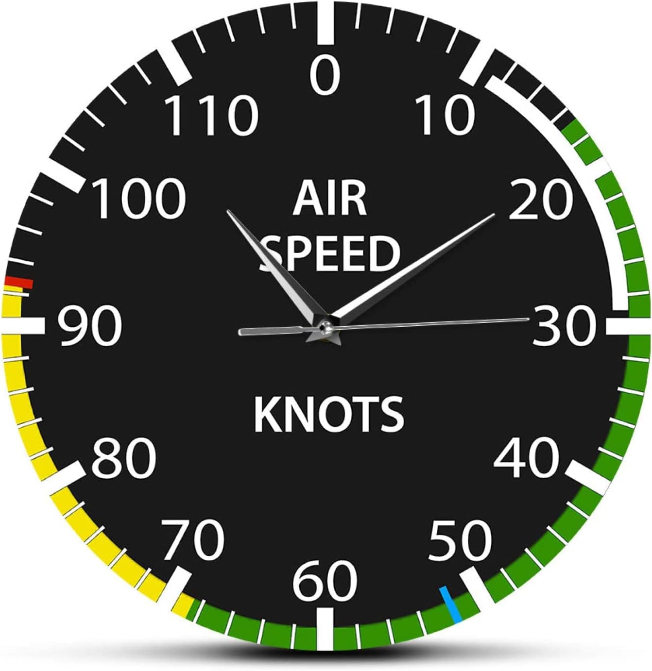 Amazon.com: BTZHY Wall Clock,Non Ticking Wall Clock Wall Clock Air ...