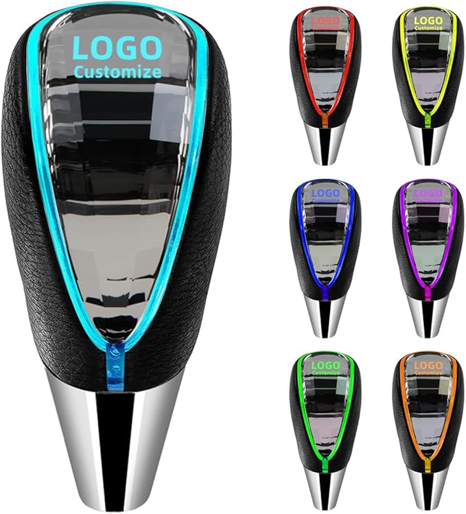 Amazon.com: Custom LED Car Crystal Handles Gear Shift Knobs ...