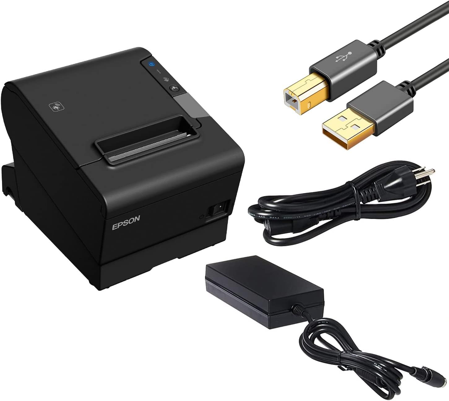 Amazon.com: Epson TM-T88VI Thermal Receipt Printer, Black - Ethernet ...