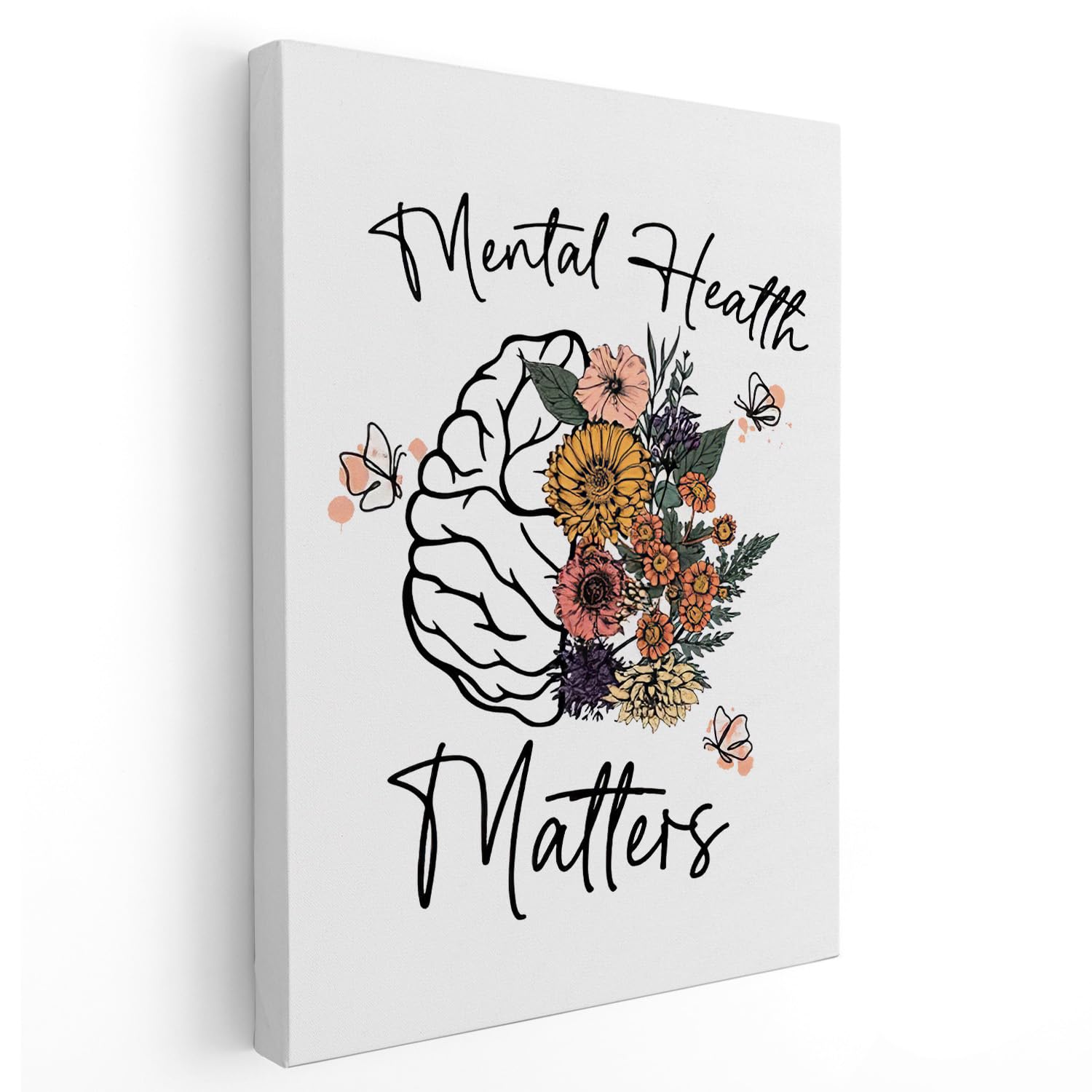 Amazon.com: APJYM Mental Health Wall Decor, Mental Health Matters ...