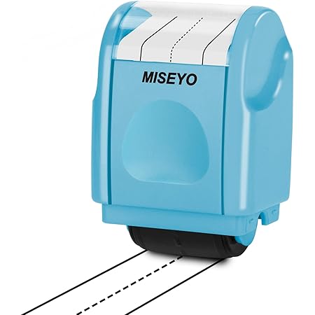 Amazon.com : Handwriting Lines Stamp Roller YQBOOM Self-Inking Line ...