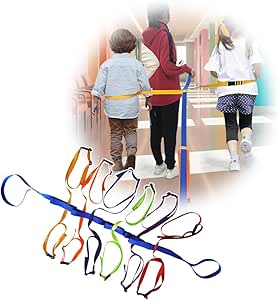 Amazon.com : Preschool Walking Rope with Rings Toddlers Child Leashes ...
