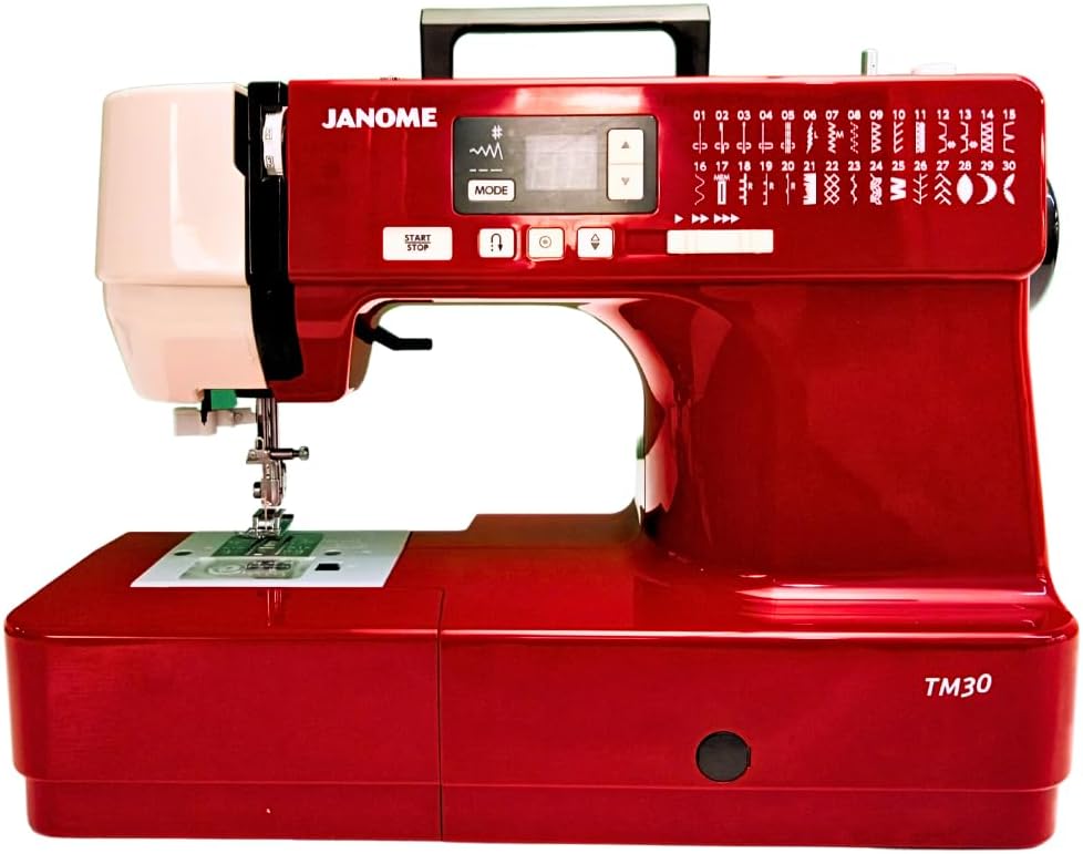 Janome Máquina de Coser Computarizada TM30 : Amazon.com.mx: Hogar y Cocina