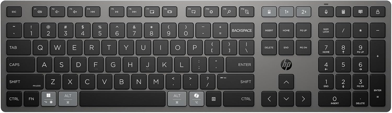 HP 720 Multi-Device Rechargeable Wireless Keyboard User Manual