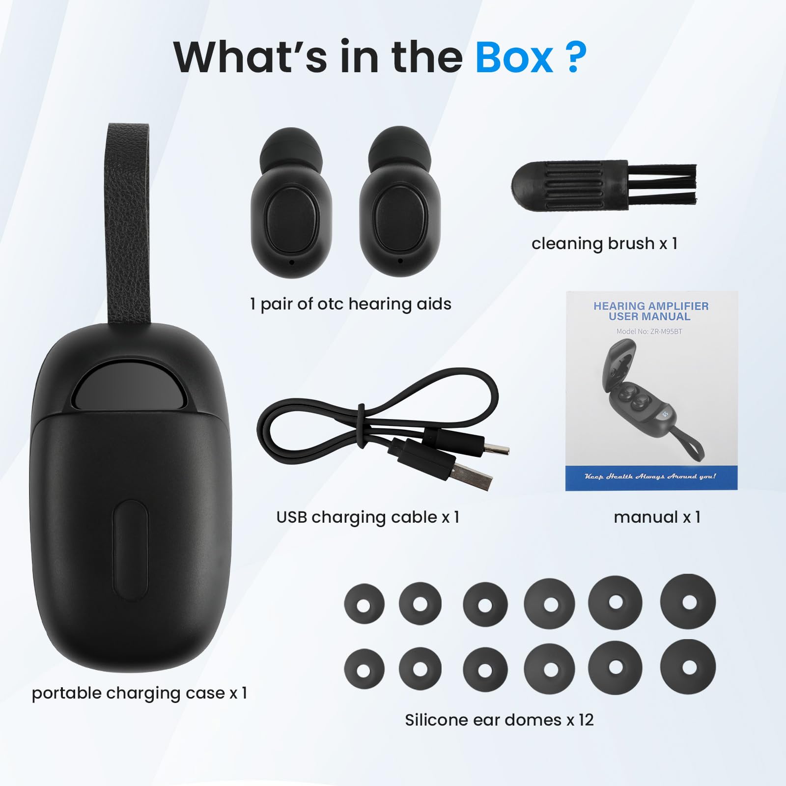 Bluetooth Hearing Aids for Seniors Adults Rechargeable with Noise ...