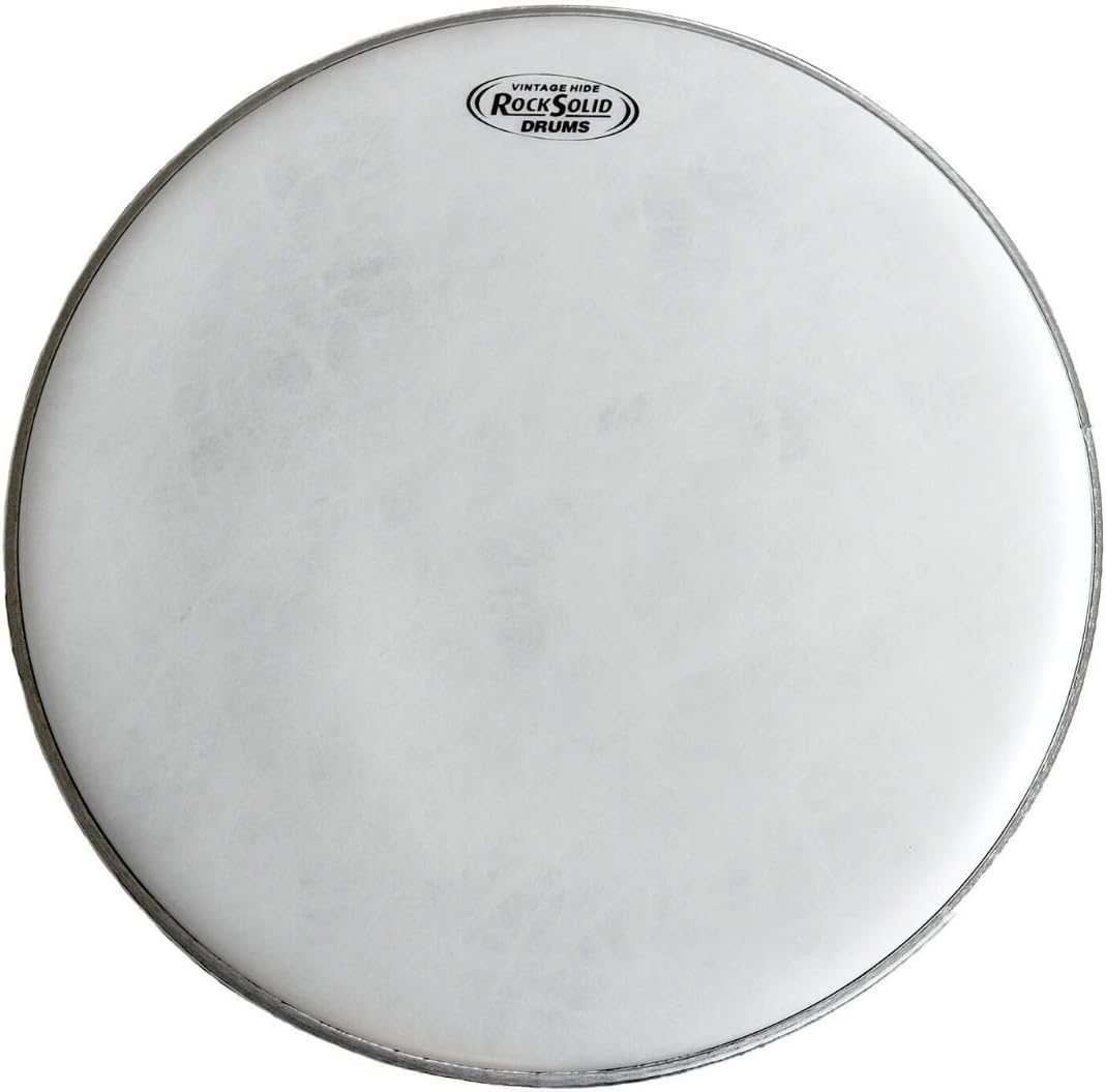 RockSolid 14" Vintage Hide Fibre Skin Snare Drum Head Skin : Amazon.co ...